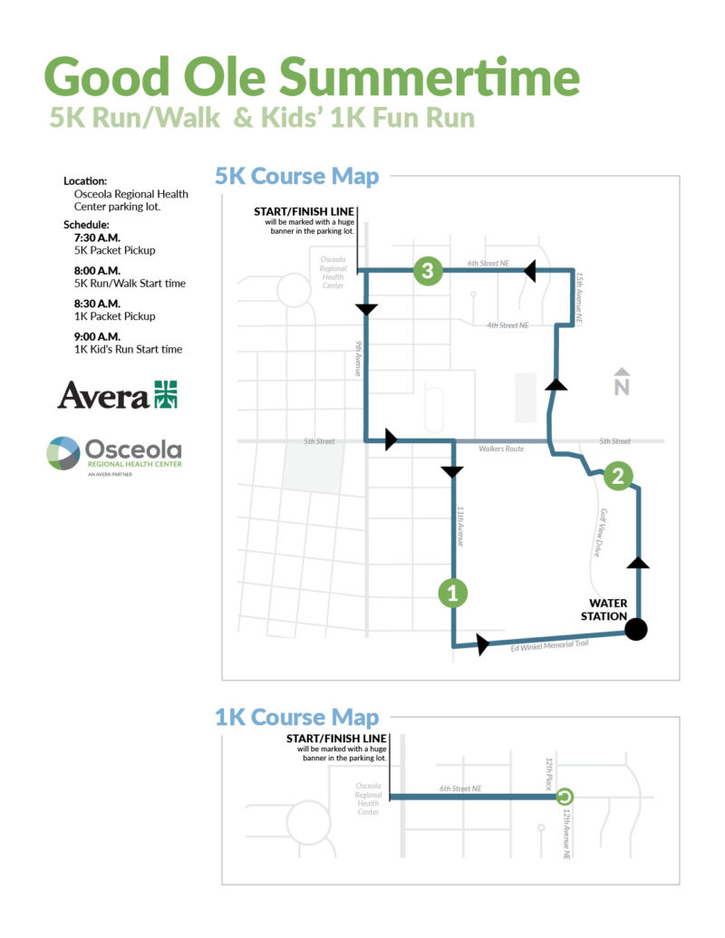 Good Ole Summertime 5K | Osceola Regional Health Center